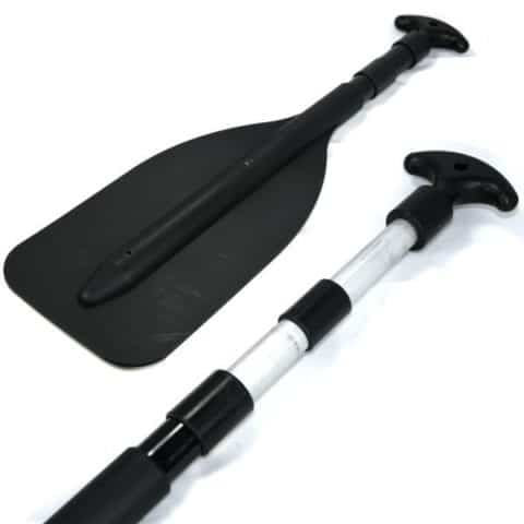 OAR W/HANDLE TELESCOPIC 70-118CM BLACK | Gauci Borda - Marine ...