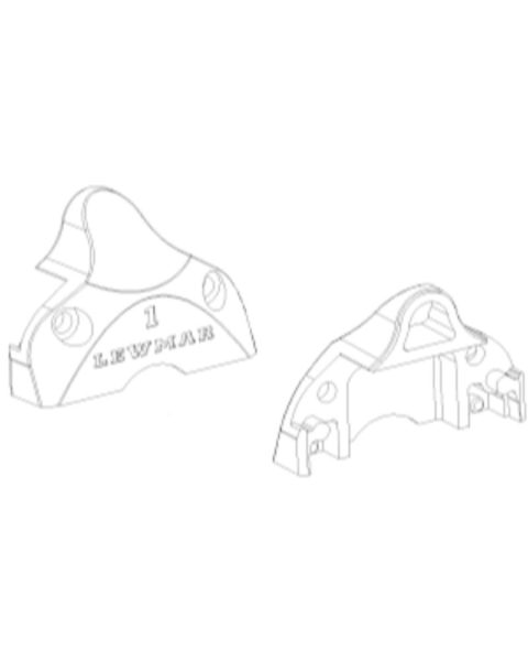 END-STOP BUFFER LEWMAR SIZE 2 | Gauci Borda - Marine | Hardware | Flags