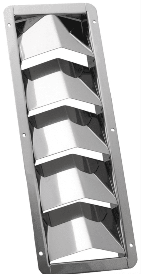 VENTILATOR ENGINE LOUVER STAINLESS STEEL | Gauci Borda - Marine ...