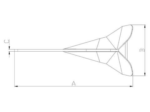 Anchor Delta Type for Boats - Gauci Borda Malta weight in kg